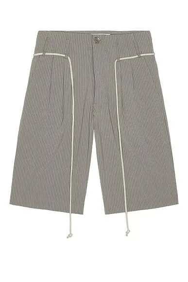 SONG FOR THE MUTE Double Pleated Shorts