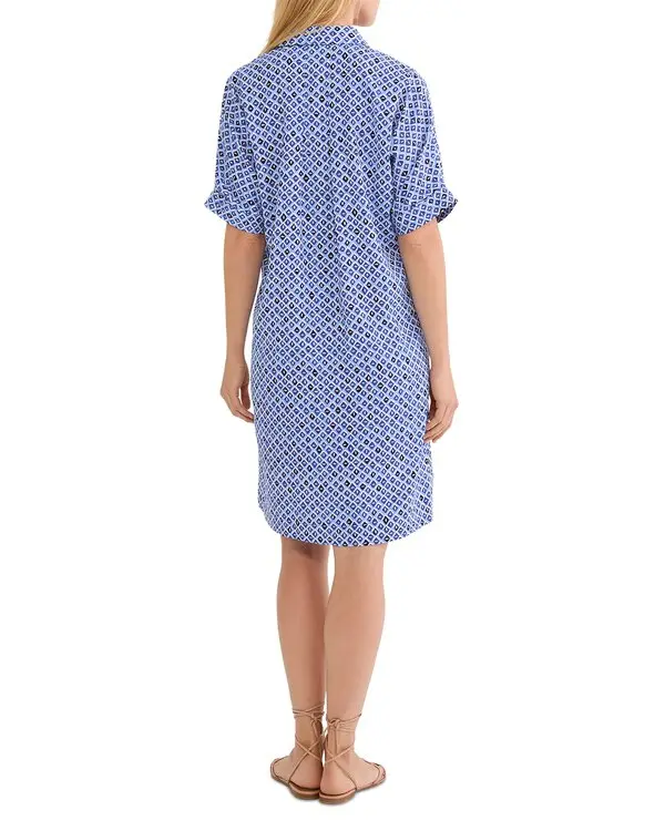 NIC+ZOE Mosaic Devon Dress - Blue Multi