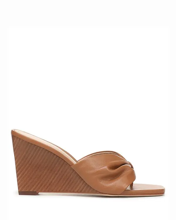 Veronica Beard Tullia Wedge Sandals - Hazelwood