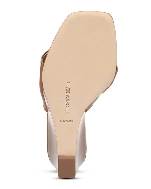 Veronica Beard Tullia Wedge Sandals - Hazelwood