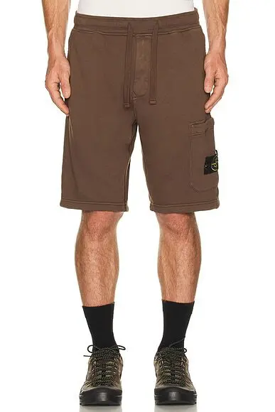 Stone Island Garment Dyed Terrycloth Shorts