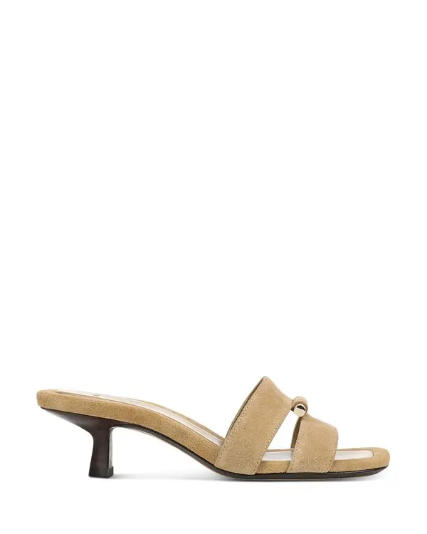 Vince Piper Kitten Heel Slides