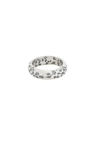 SERGE DENIMES Blossom Ring In Sterling - Silver