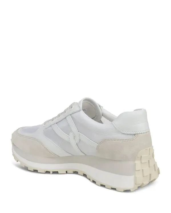 Veronica Beard Valentina Ripstop Sneakers - Coconut