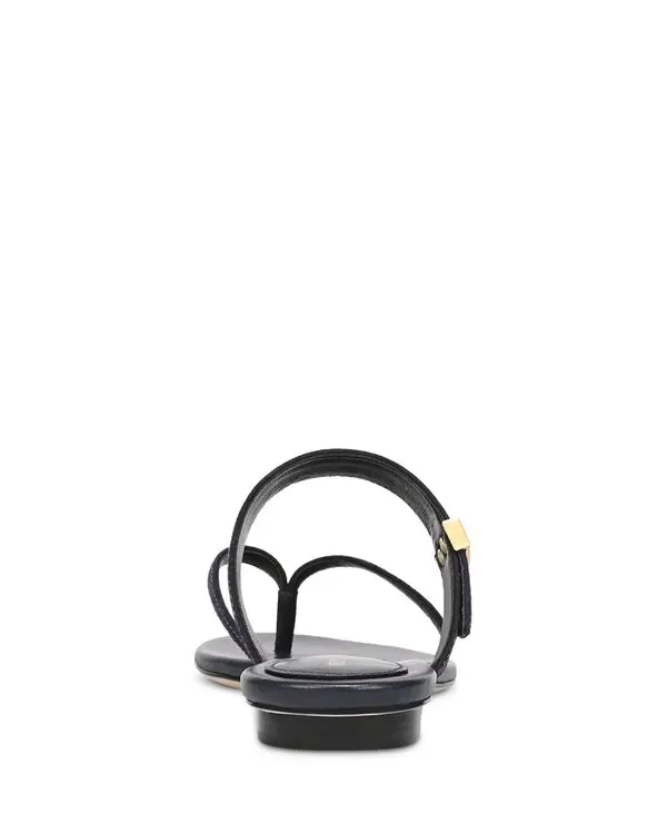 Veronica Beard Salva Dash Flat Sandals - Navy