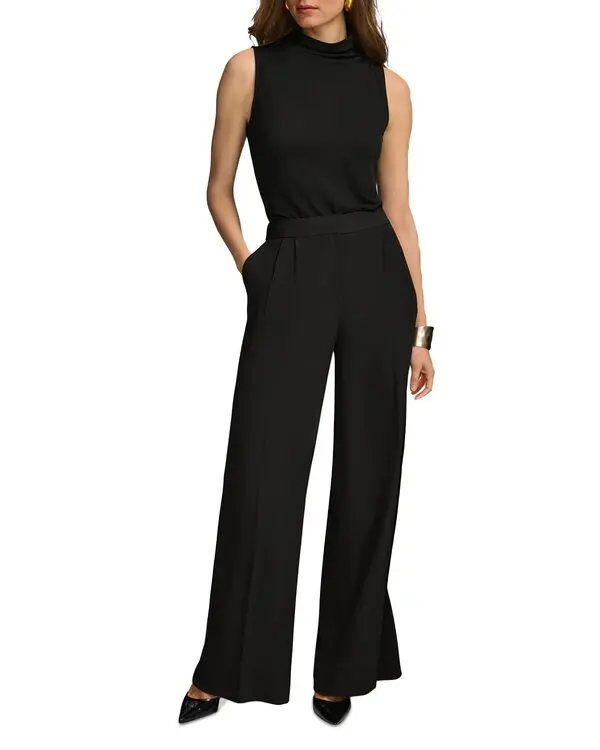 Donna Karan New York Plyr Torw Trousers - Black