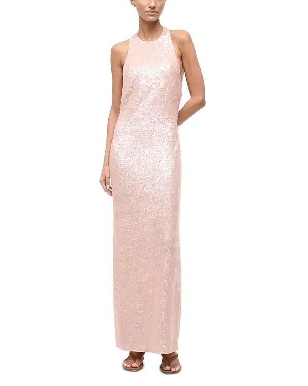 Staud Sequined Maxi Dress