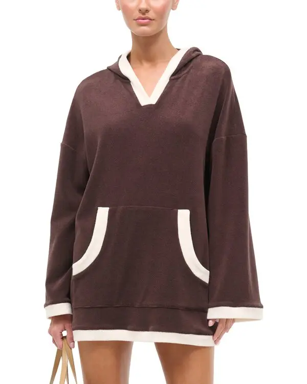 Staud Anona Dress Swim Cover-up - Java