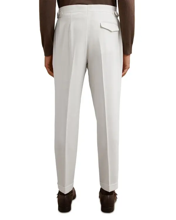 REISS Flush Wool Blend Trousers