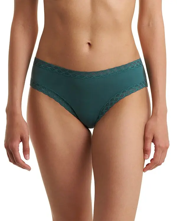 Natori Bliss French Cut Bikinis - Emerald Blue