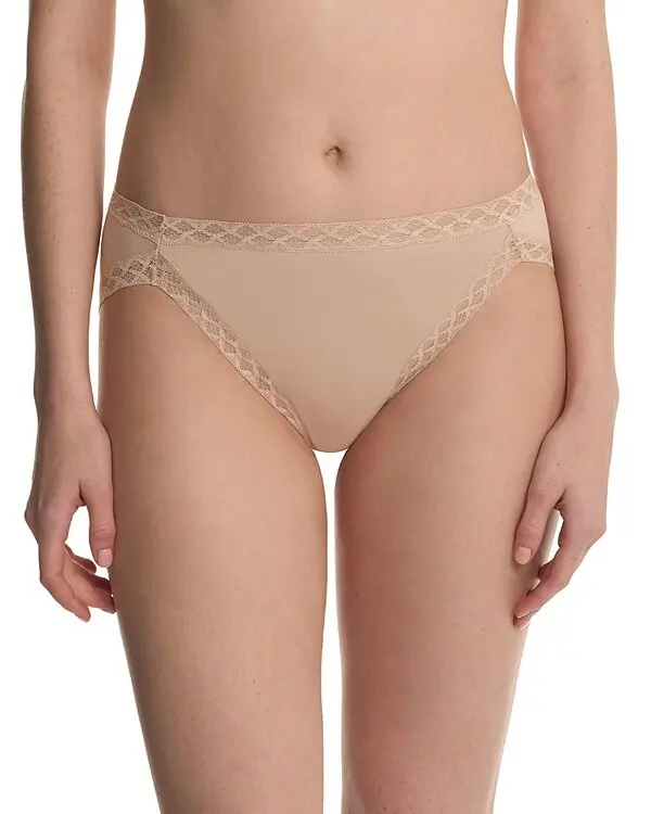 Natori Bliss French Cut Bikinis - Light Mocha