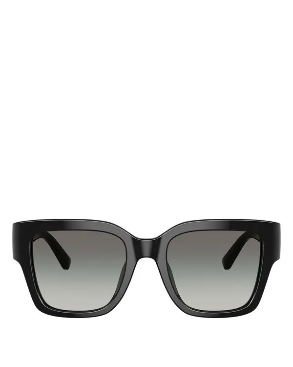 Tory Burch Square Sunglasses, 52mm - Black