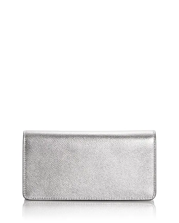 Valentino Garavani Vlogo Leather Wallet On Chain