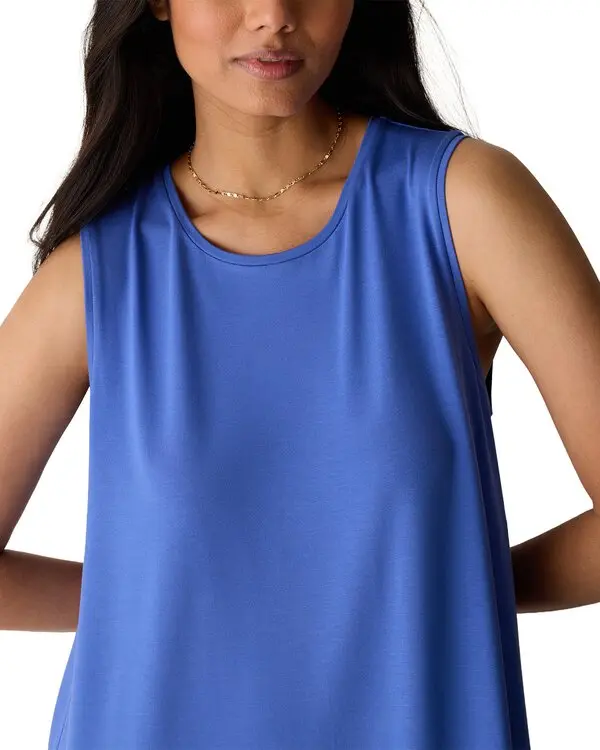 Eileen Fisher Stretch Jersey Knit Oval Dress