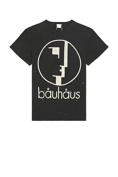 MadeWorn Bauhaus 90's Crew Tee - Coal