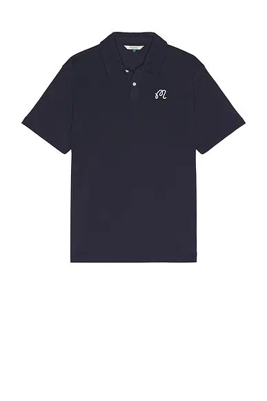 MALBON Fairway Polo - Navy