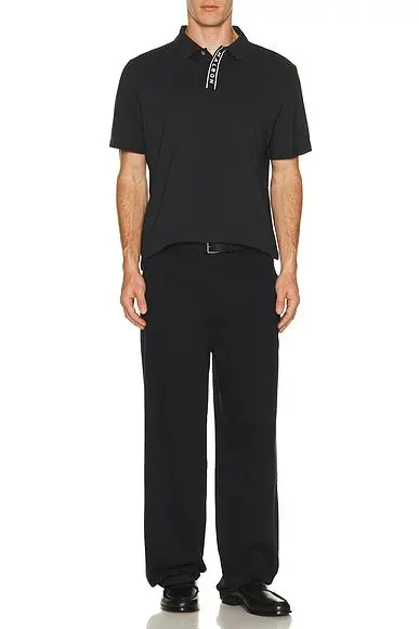 MALBON Block Placket Polo