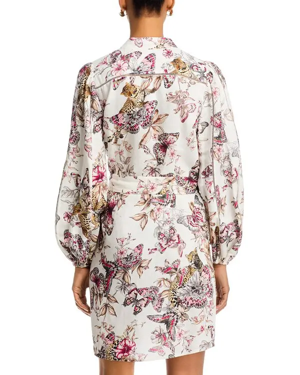 L'Agence Kiersten Floral Print Dress