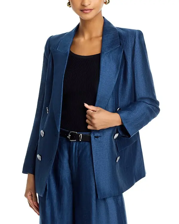 L'Agence Cambrie Oversized Blazer - Deep Sea Blend