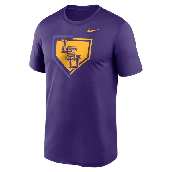 Nike Lsu Primetime Baseball Icon Legend Dri-fit College T-shirt - Purple