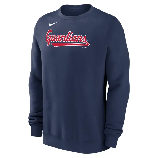 Nike Cleveland Guardians Mlb Pullover Crew