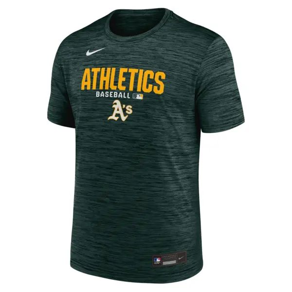 Nike Athletics Authentic Collection Dri-fit Mlb T-shirt - Green