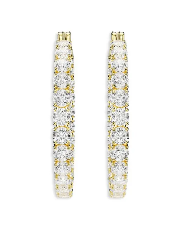 SWAROVSKI Matrix Hoop Earrings
