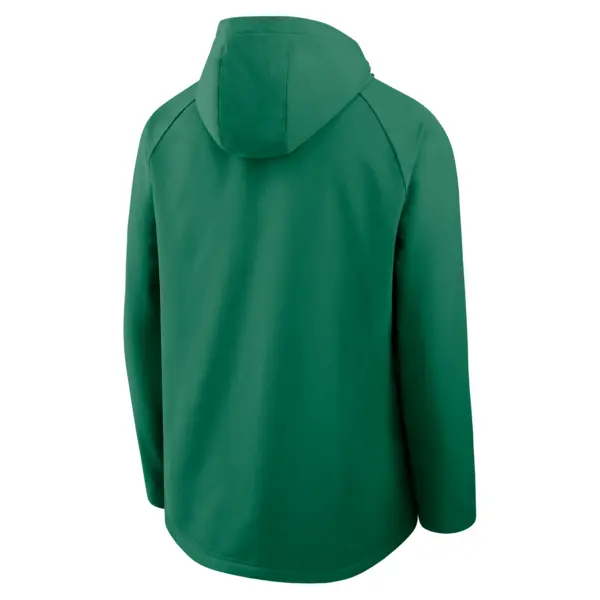 Nike Athletics Authentic Collection Therma-fit Mlb Full-zip Hooded Jacket - Green