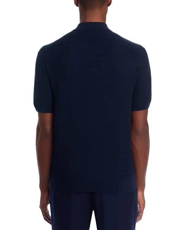 Bloomingdale'S Chevron Quarter-zip Sweater Polo
