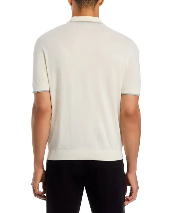 Bloomingdale'S Tipped Sweater Polo