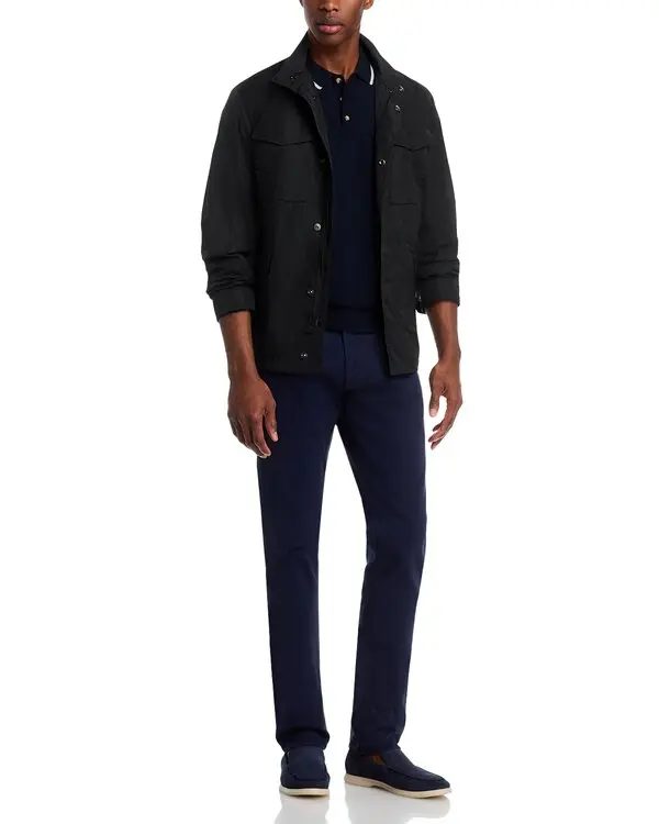 Bloomingdale'S Tipped Sweater Polo - True Navy