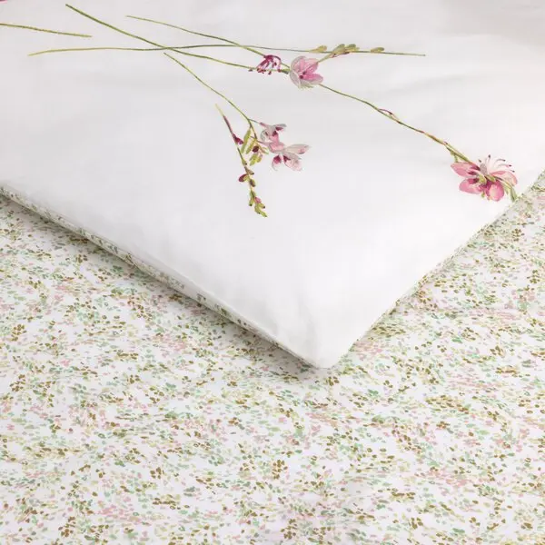 YVES DELORME Gaura Duvet Cover, King - Pink