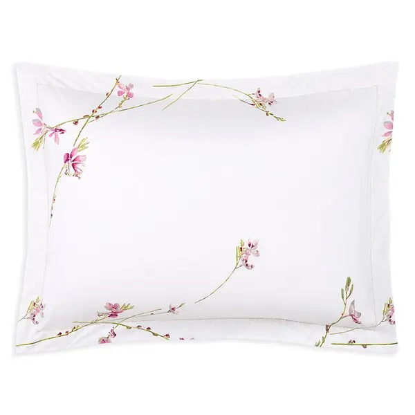 YVES DELORME Gaura Boudoir Sham - Pink