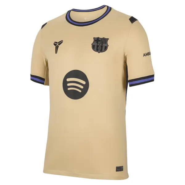 Nike Fc Barcelona 2025/26 Stadium Away Kobe Dri-fit Soccer Replica Jersey - Brown