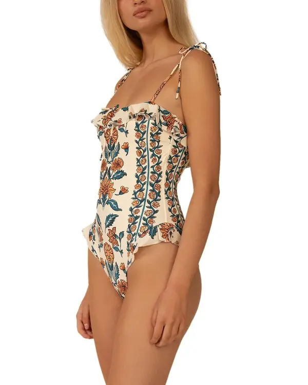 MONTCE Jacelyn Ruffle One Piece Swimsuit