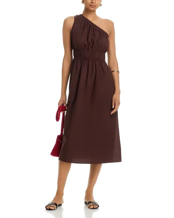 Rails Selani One-shoulder Dress - Espresso