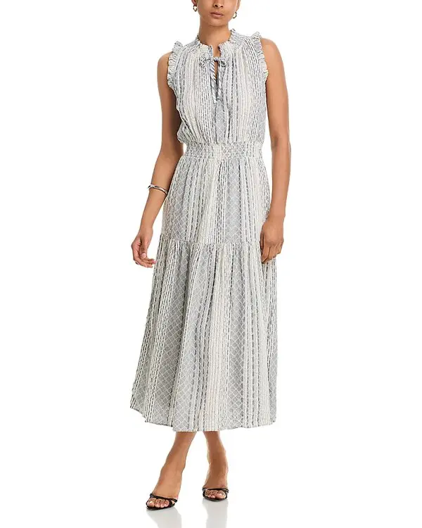 Rails Alessi Dress - Striped Eyelet