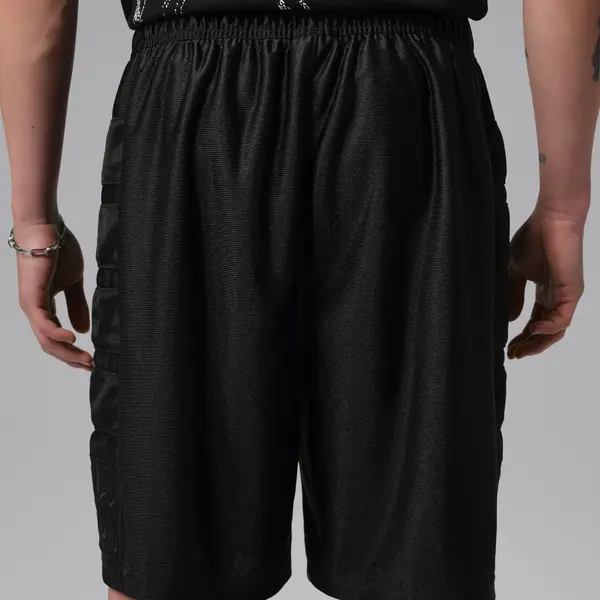 JORDAN Brooklyn Cat Scratch Shorts - Black
