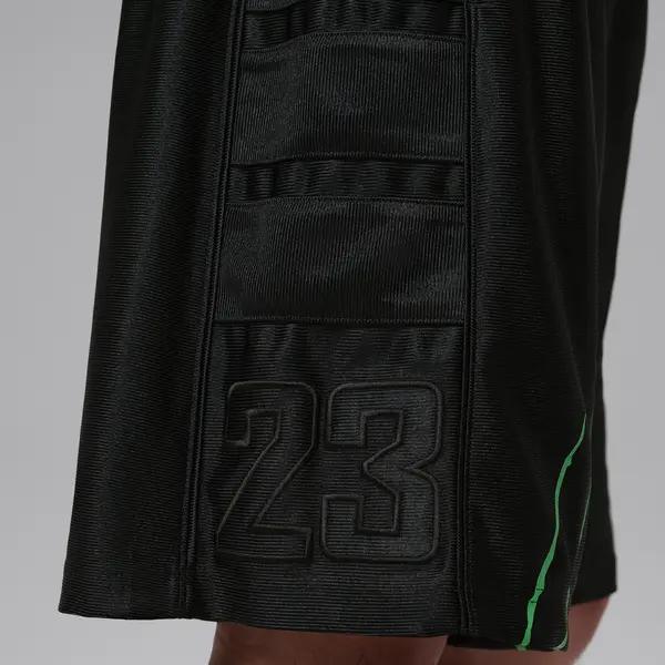 JORDAN Brooklyn Cat Scratch Shorts - Black