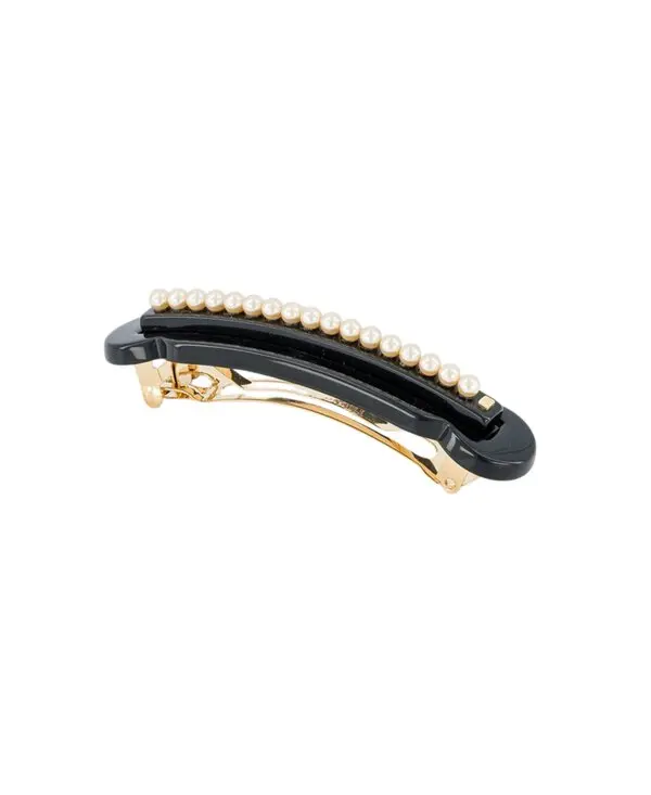Alexandre De Paris Lineature Pearls Acetate Barrette
