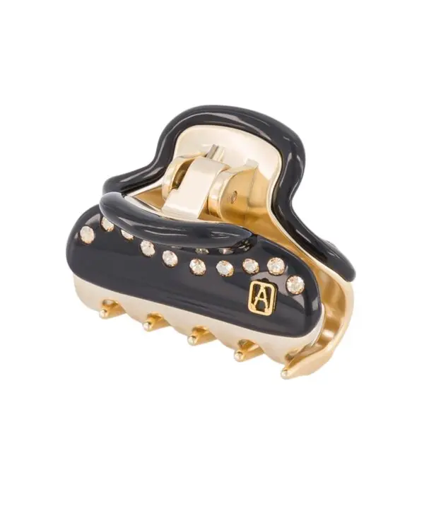 Alexandre De Paris Vendome Small Crystal Hair Claw Clip