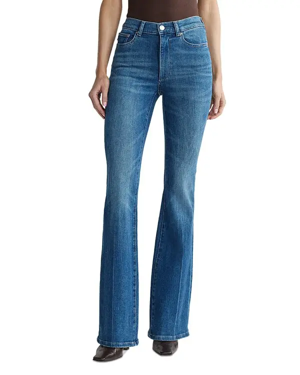 DL1961 Bridget High-rise Bootcut Jeans - Solace