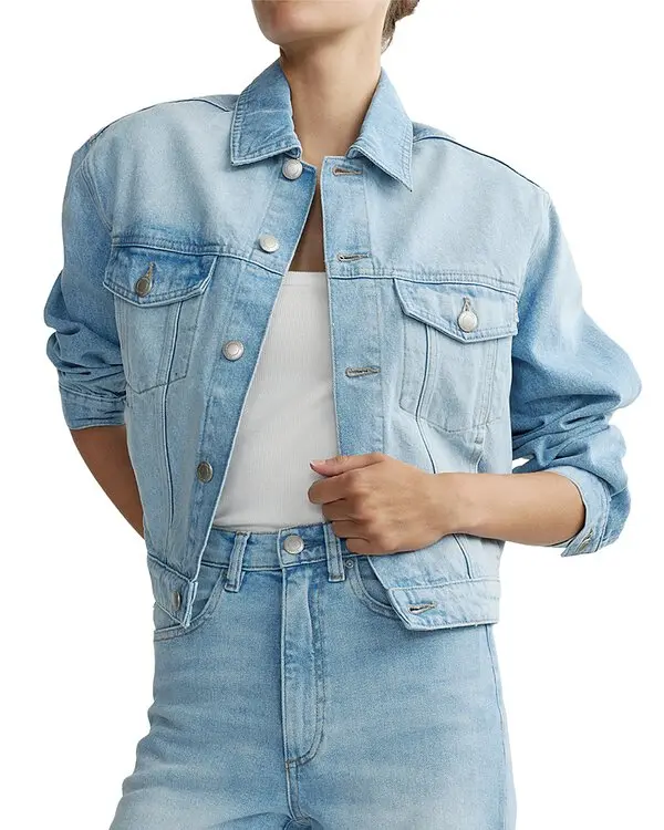 DL1961 Jodie Denim Trucker Jacket - Prairie