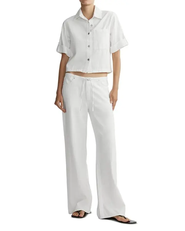 DL1961 Montauk Cropped Shirt