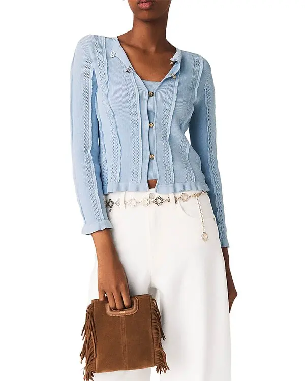 Maje Madeline 2 In 1 Cardigan