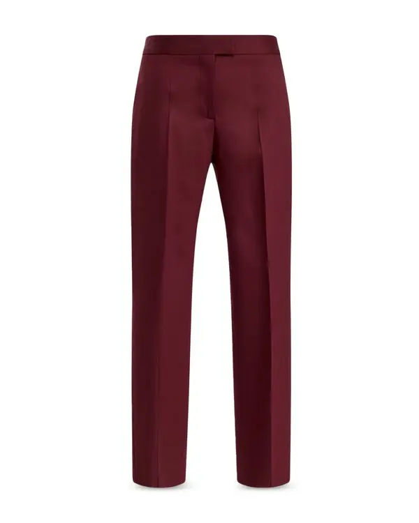 Altuzarra Todd Wool Blend Pants - Maroon