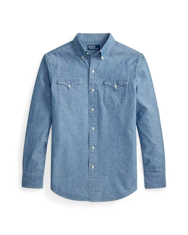 Polo Ralph Lauren Classic Fit Chambray Western Shirt