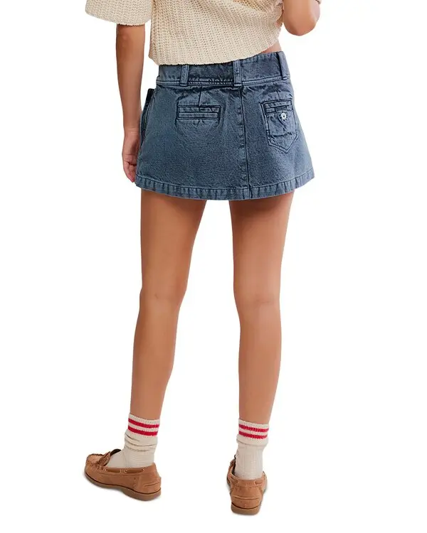 Free People Dream Weaver Micro Skirt