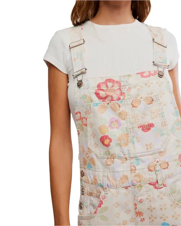 Free People Ziggy Shortalls - Sun Drenched