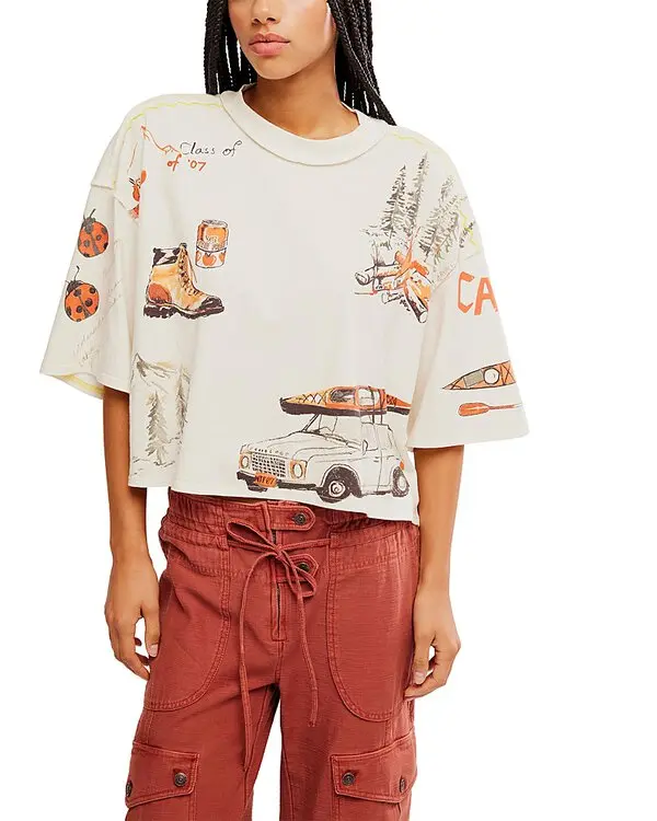 Free People Mountain View Graphic Tee